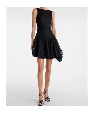 Nina Ricci Bow-detail Lace Minidress