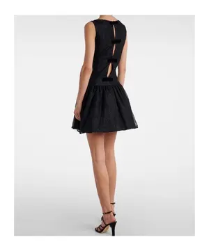 Nina Ricci Bow-detail Lace Minidress