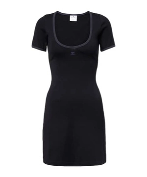 COURREGES Courrèges Holistic Cotton Mini Dress