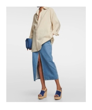 Clergerie Damya Suede Wedge Sandals