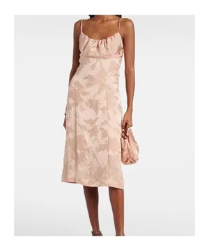 Dries Van Noten Dirios Floral Jacquard Gown
