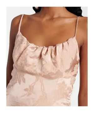 Dries Van Noten Dirios Floral Jacquard Gown