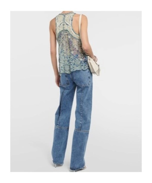 Isabel Marant Étoile Onyle Printed Silk Chiffon Top