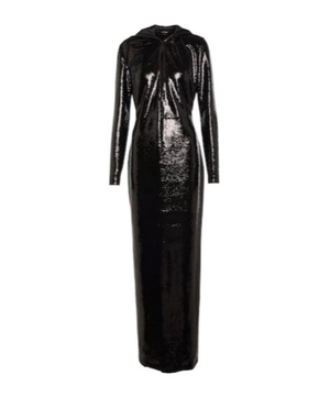 TOM FORD Sequin-embellished Hooded Gown