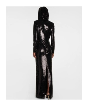 TOM FORD Sequin-embellished Hooded Gown