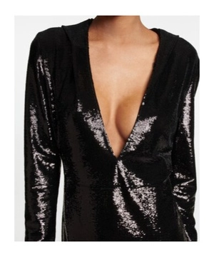 TOM FORD Sequin-embellished Hooded Gown