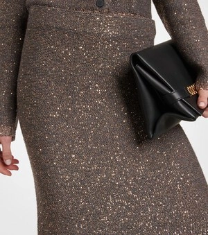 Altuzarra Dione Sequin-embellished Midi Skirt