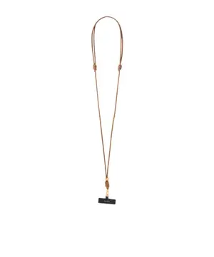 Loewe Ring-shaped Mobile Phone Strap - Mocha