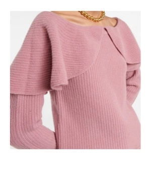 Altuzarra Hasla Off-shoulder Wool-blend Sweater