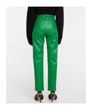Stouls High-rise Leather Pants