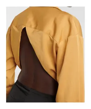 Christopher Esber Draped Shirt - Yellow