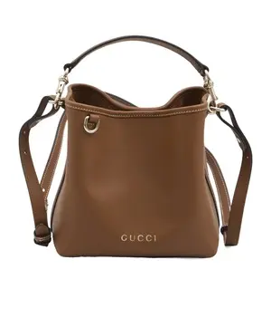 Gucci Gg Emblem Mini Bucket Bag