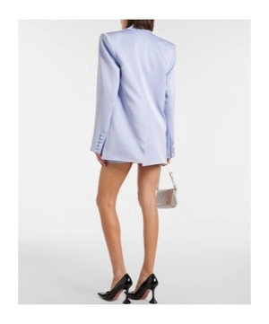 Alex Perry Satin Crêpe Blazer