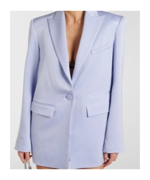 Alex Perry Satin Crêpe Blazer