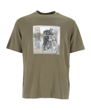 Barbour Steve Mcqueen Brandon Graphic Crewneck T-shirt