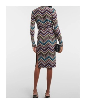 Missoni Zig Zag Wool-blend Pencil Skirt