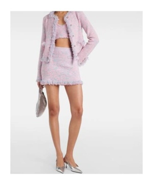Rabanne Tweed Crop Top