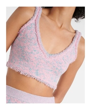 Rabanne Tweed Crop Top
