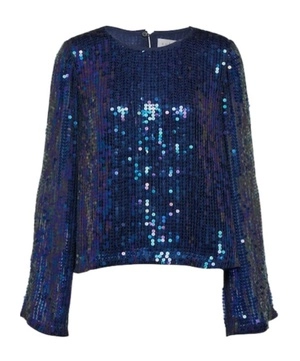 Velvet By Graham & Spencer Sequined Top