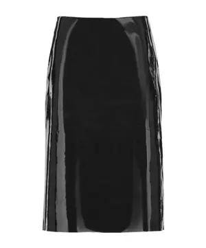 FERRAGAMO Patent Leather Pencil Skirt