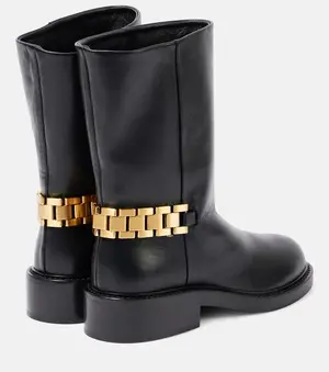 Victoria Beckham Leather Ankle Boots