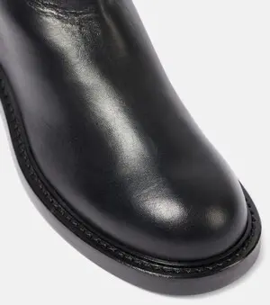 Victoria Beckham Leather Ankle Boots