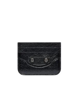 Balenciaga Cagole Crinkled Cardholder
