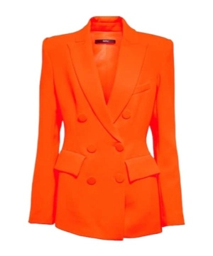 Alex Perry Landon Crepe Blazer