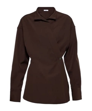 FERRAGAMO Wrap Wool Shirt