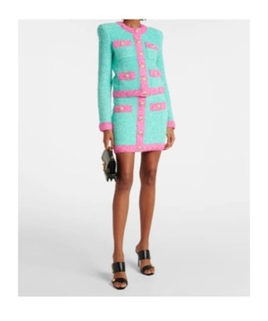 Balmain Knitted Miniskirt