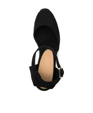 CastaÑer Straw-woven Wedge Heels