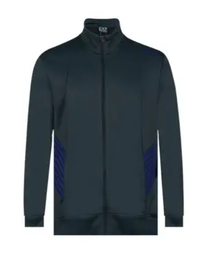 EA7 Logo Zipper Casual Jacket