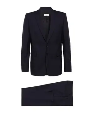 Dries Van Noten Single-breasted Wool Suit