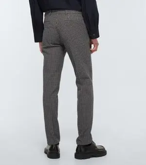 Dries Van Noten Checked Cotton Suit