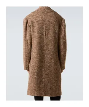 Dries Van Noten Double-breasted Wool-blend Coat