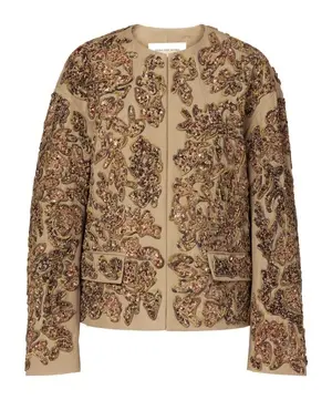Dries Van Noten Long Sleeve Casual Jacket - Beige