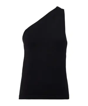 RÓHE One-shoulder Vest - Black