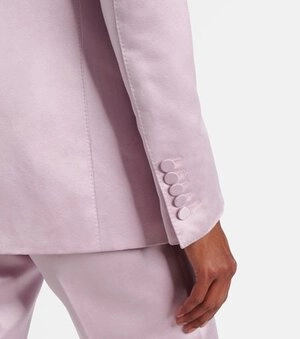 TOM FORD Cotton And Silk Satin Blazer