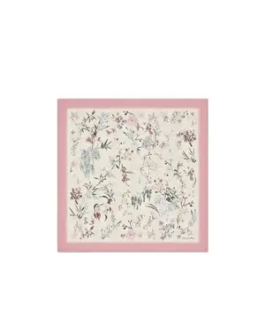 Dior Millefiori 90 Square Scarf - White