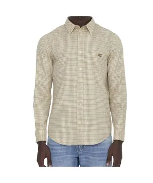 Celine Loose Shirt In Checked Cotton