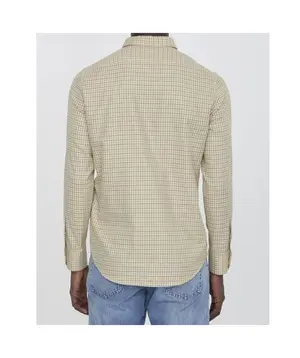 Celine Loose Shirt In Checked Cotton