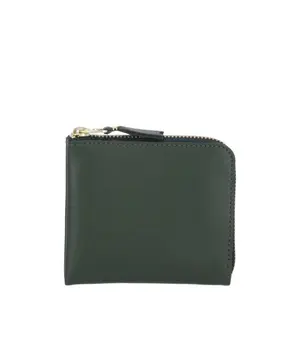 Comme Des Garçons Sa3100 Zip Wallet - Green