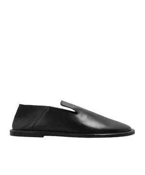 AMI Paris Slip-on Loafers - Black