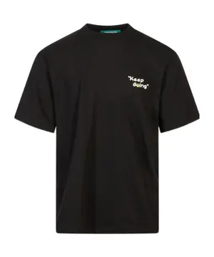 BARROW Teddy Bear Printed Jersey T-shirt - Black