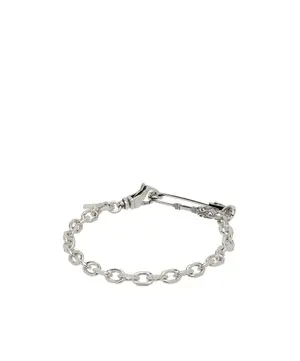Emanuele Bicocchi Arabesque Pin Bracelet - Silver