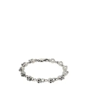 Emanuele Bicocchi Skull Bracelet - Silver