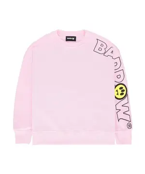 BARROW Logo-sleeve Sweatshirt - Pink