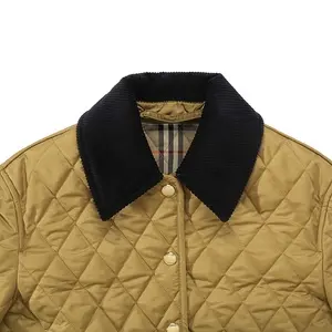 Burberry Quilted Long Sleeve Jacket