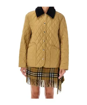 Burberry Quilted Long Sleeve Jacket