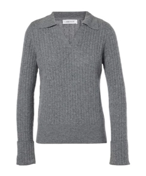 AYA MUSE Gaia Cashmere Polo Sweater